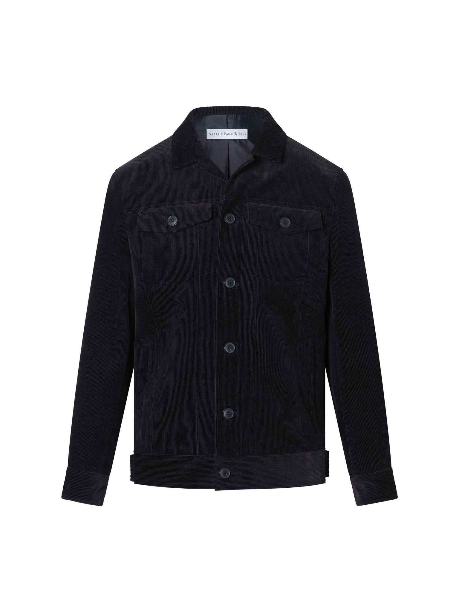 Navy Kendall Cord Jacket